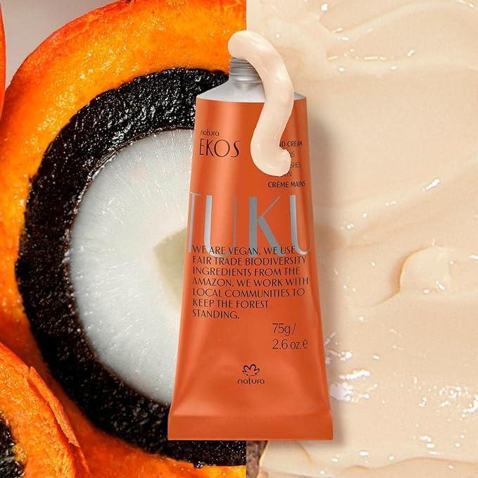 Natura EKOS Tukuma Hand Cream - Vegan Cruelty-Free Upholstery Effect ...