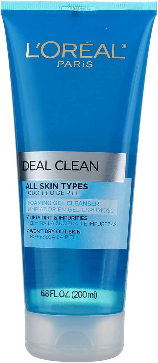 L'Oreal Ideal Clean Foaming Gel Cleanser 6.8 fl oz - Deep Clean ...
