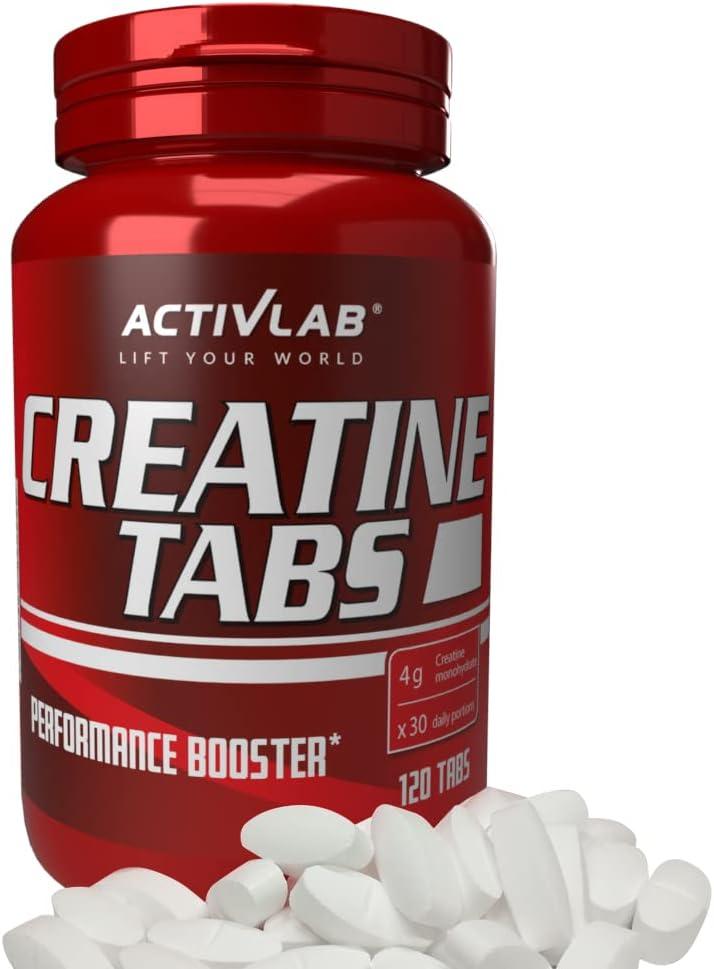 Activlab Creatine Tabs - 4000 mg Creatine Monohydrate | 120 Tablets ...