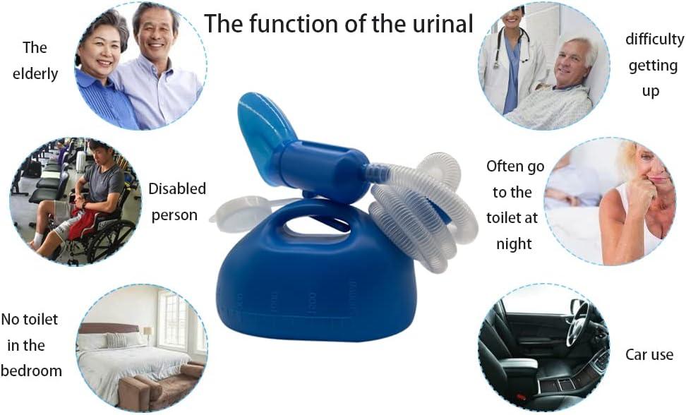 Portable Urinal for Women - 2000ML - Ideal for Hospital, Camping ...