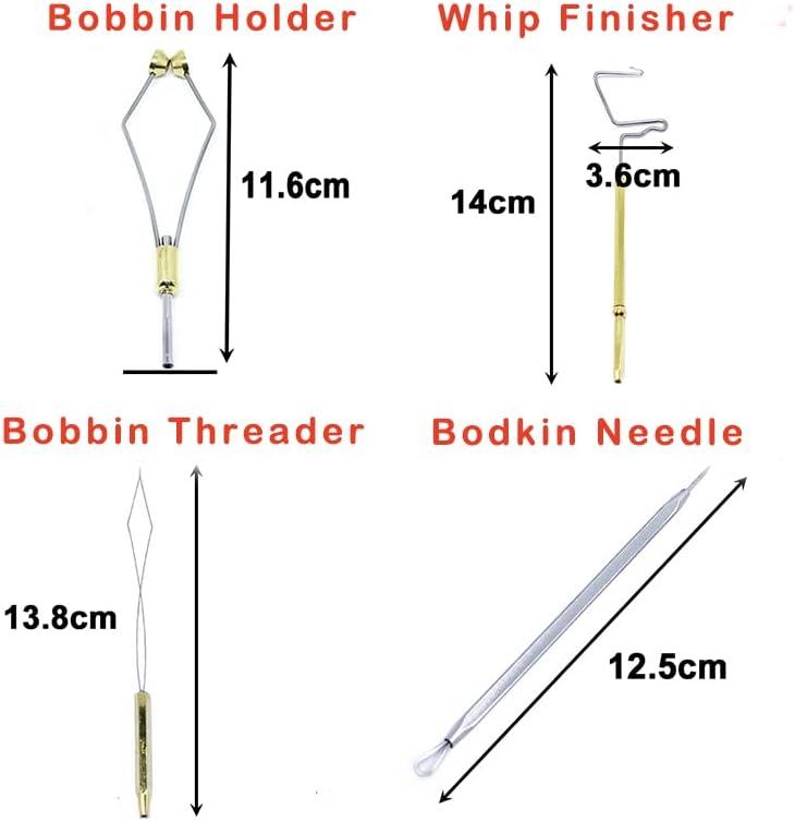 Fly Tying Tools 6PCS Combo Fly Tying Kit Fly Tying Set Fly Tying ...