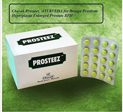 20 Tablets of Charak Prosteez Herbal Benign Prostrate Hyperplasia ...