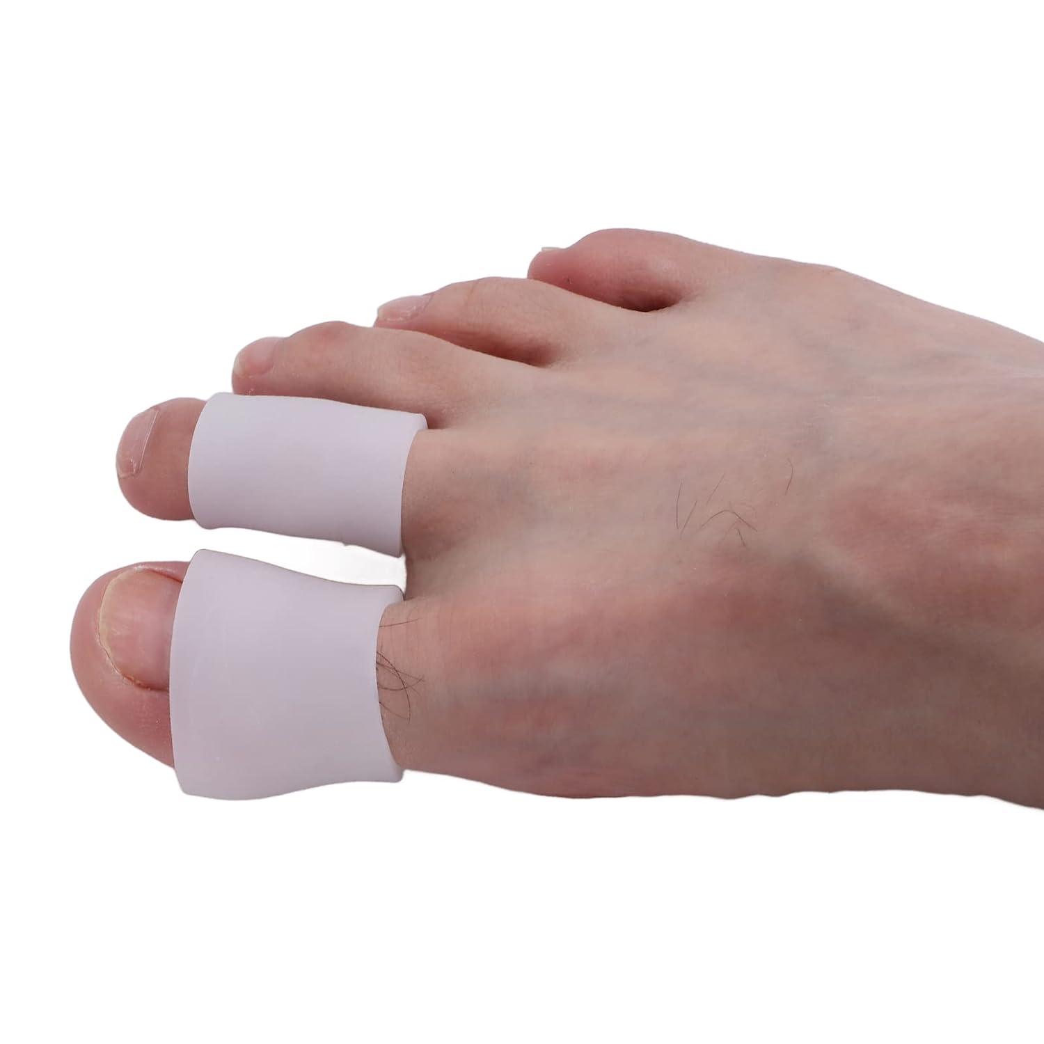 Silicone Toe Spacer Set - 8 Pairs for Bunion Correction & Toe Alignment ...