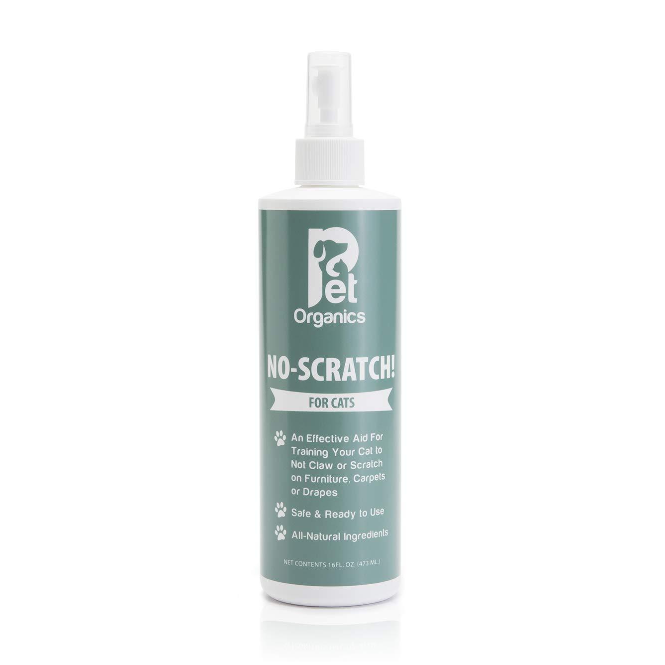 Pet Organics No-Scratch! Spray for Cats - Deter Scratching Behavior ...