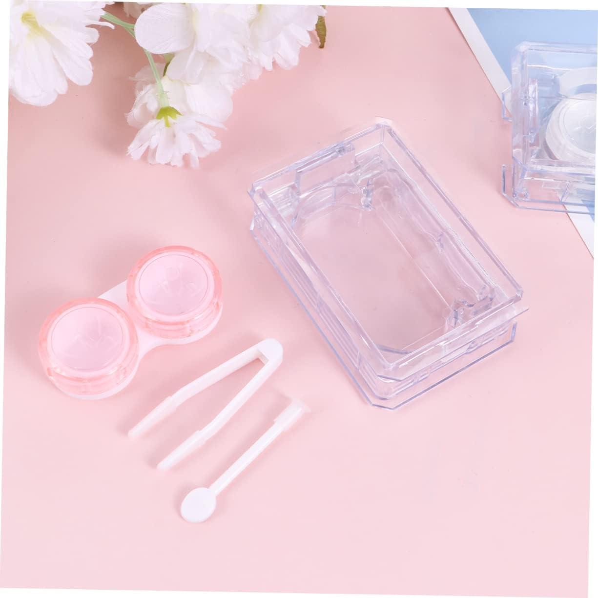 JECOMPRIS Mini Containers for Colored Contact Lenses - 6 Pack Portable ...