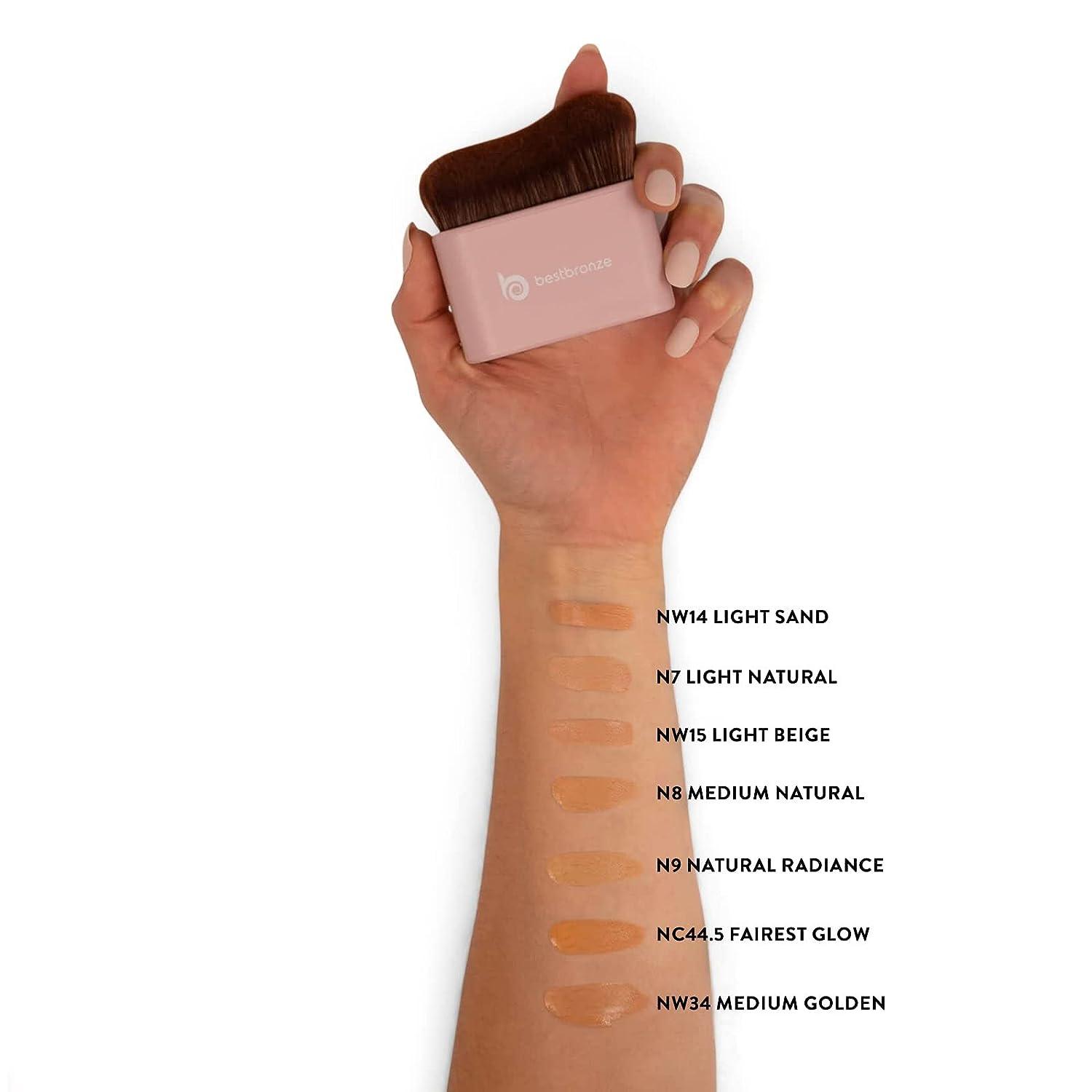 Bronze Bombshell Body and Leg Makeup 3.4 Fl. Oz. (N8 Medium Natural ...