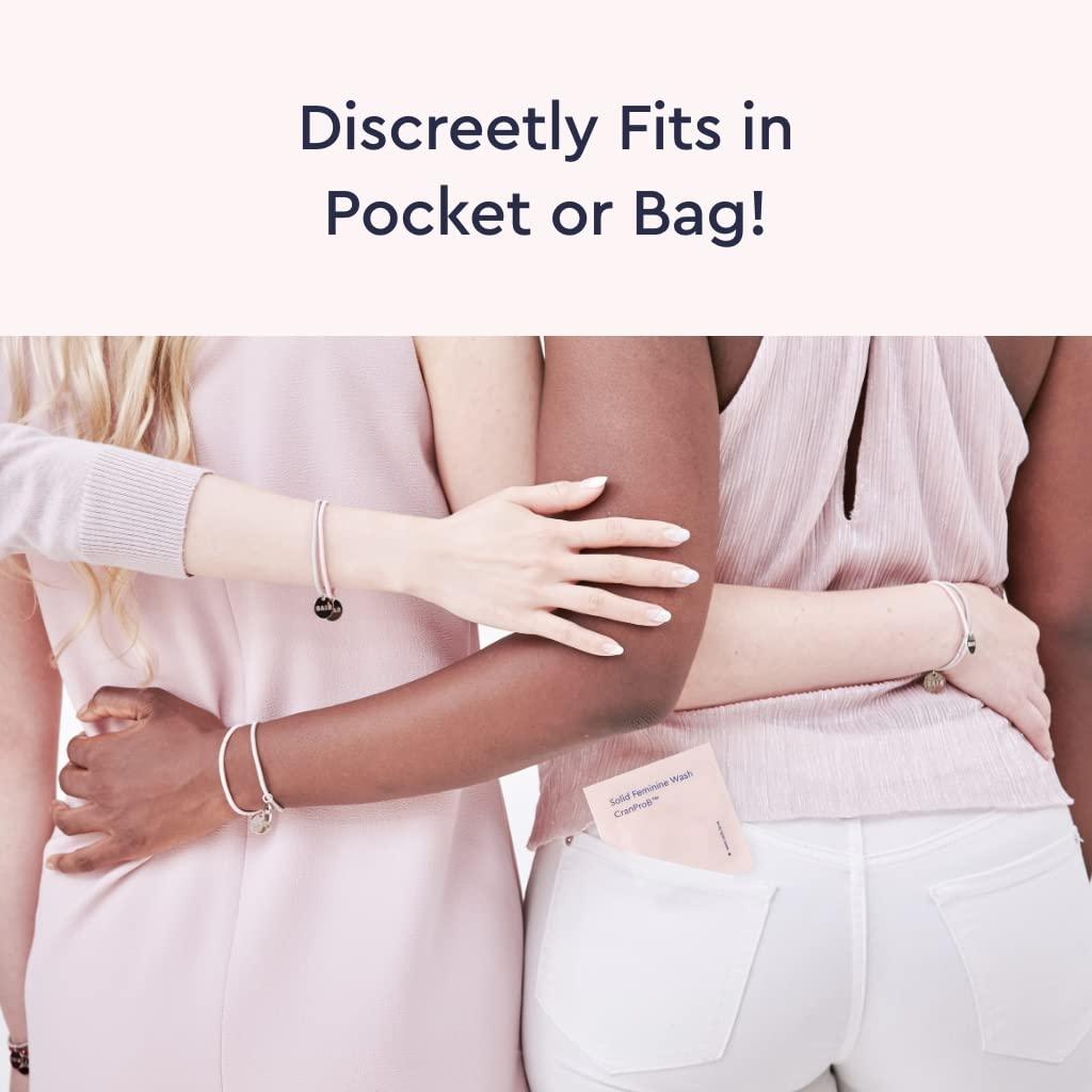 SAIB On-the-Go Foaming Feminine Wash Packets | Heart Shaped Tabs ...