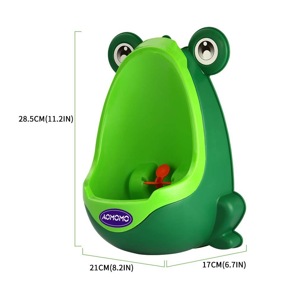 AOMOMO Frog Potty Training Urinal for Boys Toilet with Funny Aiming ...