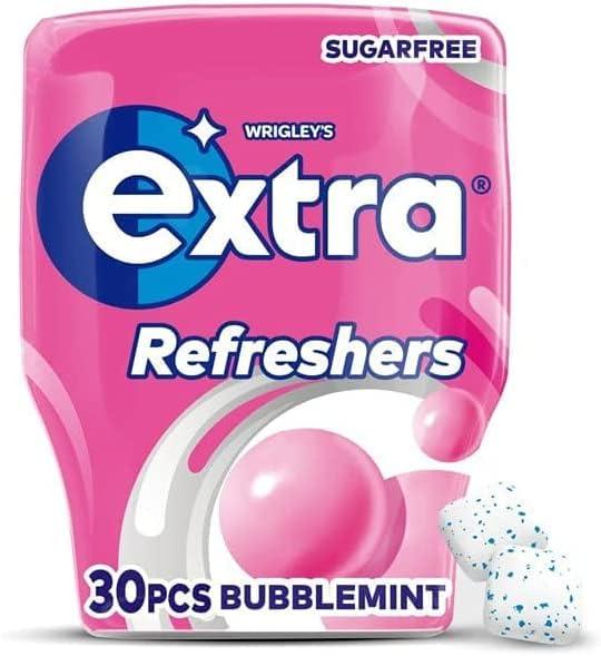Extra Chewing gum bubble mint chewing gum Sugar free Chewing gum Bottle ...