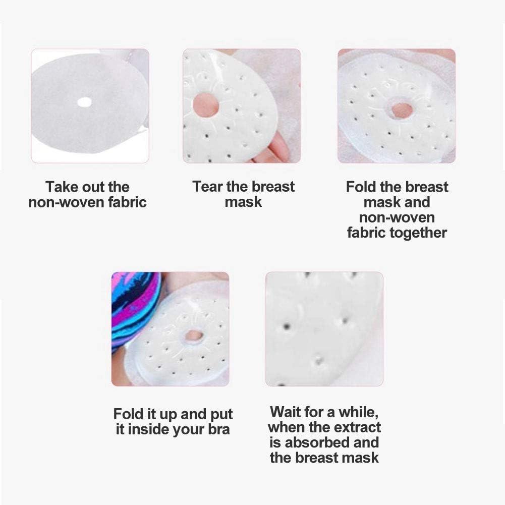 Busty Chest Care: Breast Mask 4pcs for Enlargement and Firming | Female ...