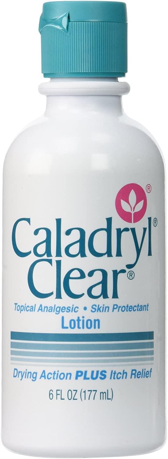 Caladryl Clear Skin Lotion - 6 fl oz | Fast-Acting Relief for Irritated ...