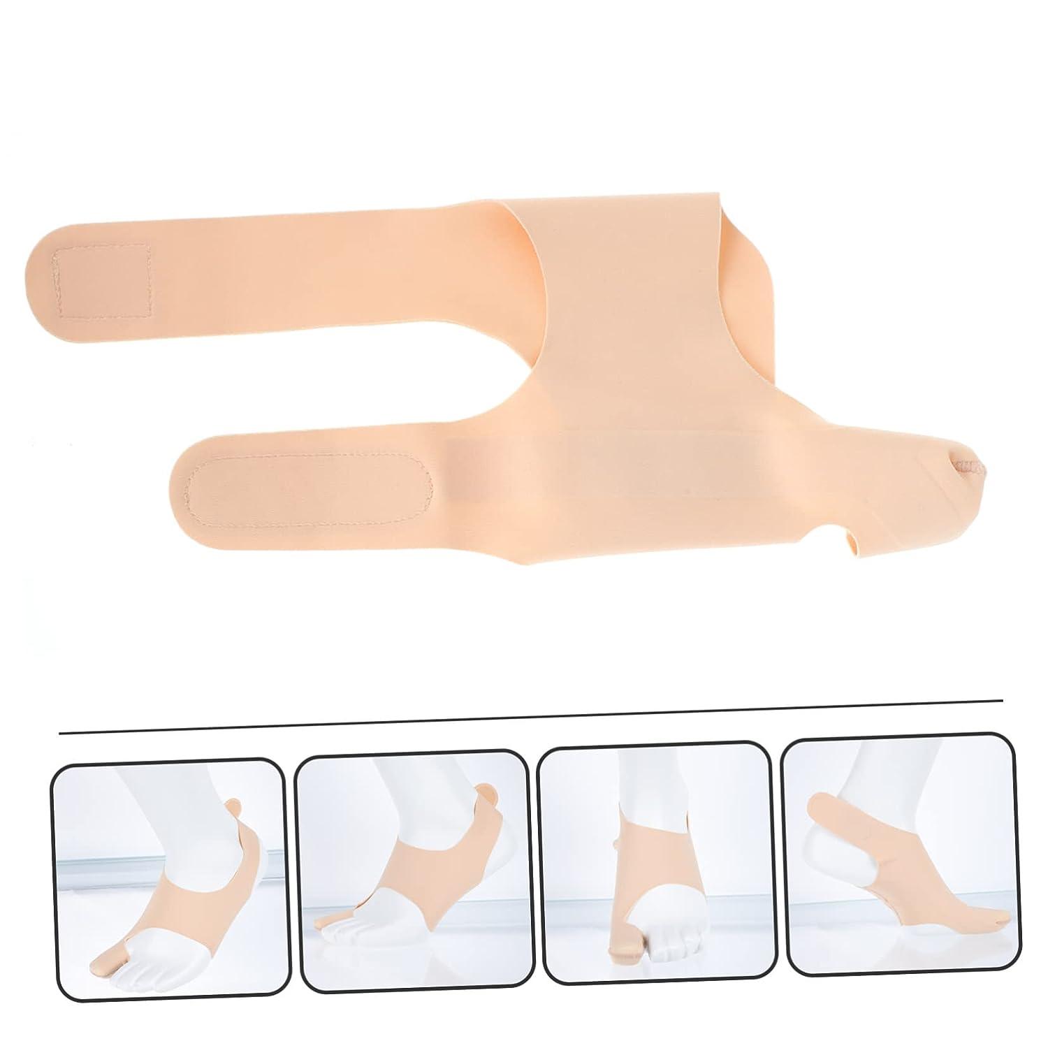 FOMIYES Toe Hair Straightener Holder & Brace - Bunion Bandage ...