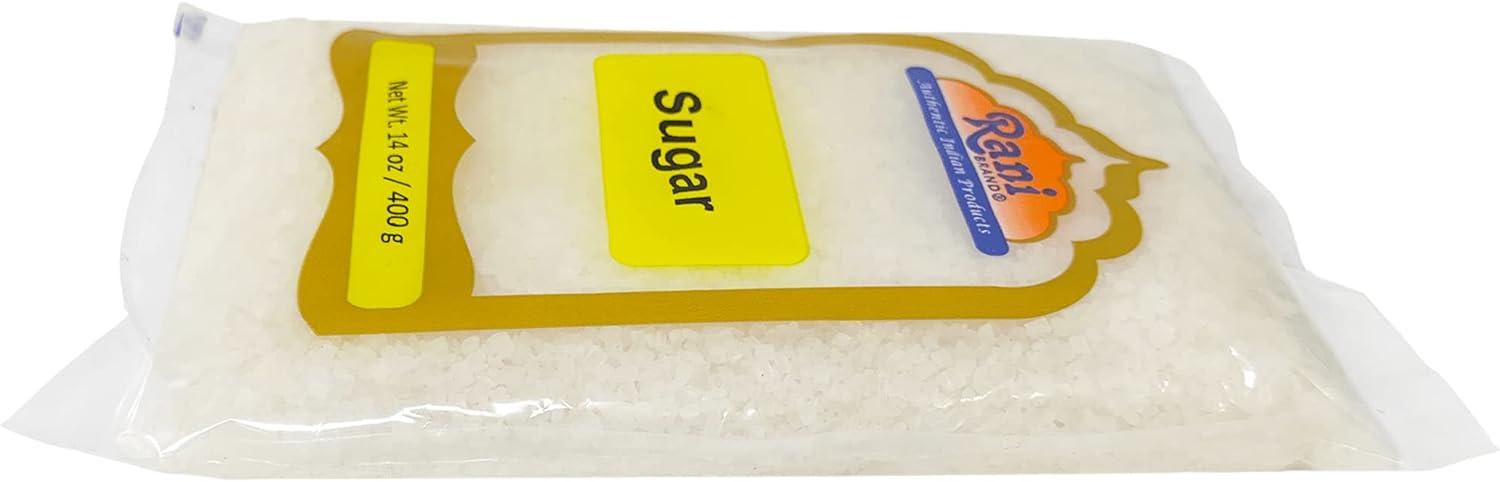 Rani Indian Sugar (Cheeni) 14oz (400g) - All Natural, Gluten Friendly ...