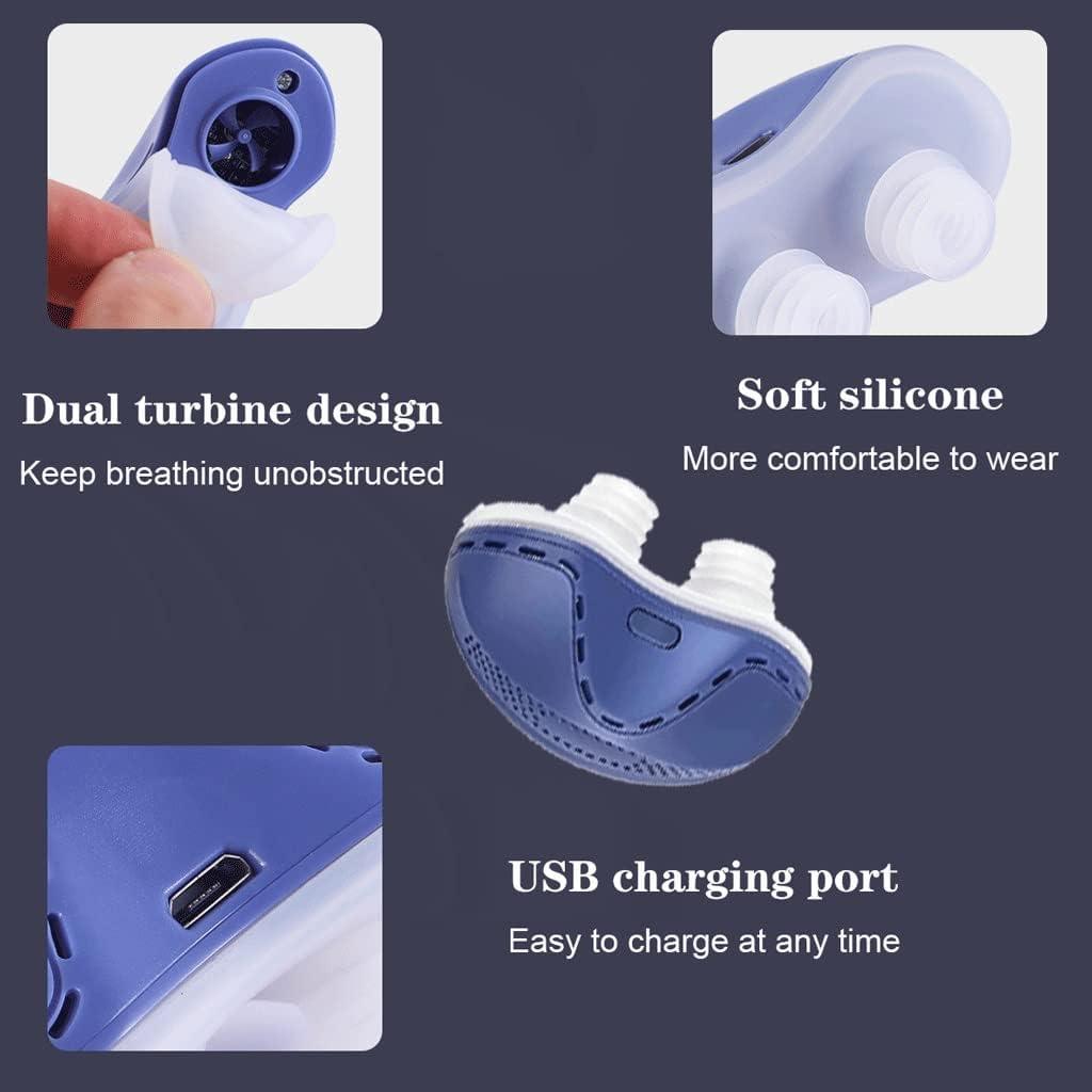 XUEMEIZI Anti Snoring Device - Hoseless Micro Cpap Maskless Respirator for Nasal Congestion ...