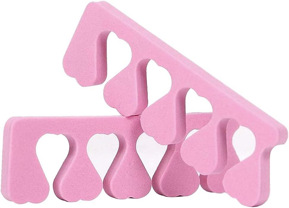 20 Pcs Pink Sponge Toe Separators for Nail Art Pedicure & Manicure ...