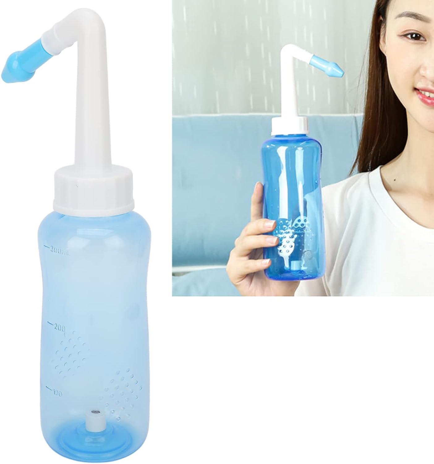 Nasal Irrigation Set Sinus Rinse Bottle Nose Wash Cleaner Pressure ...