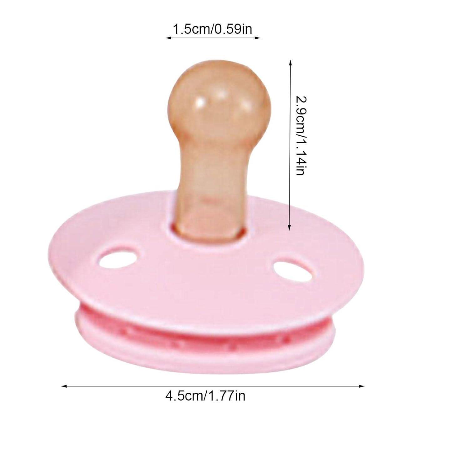 Xiaocao Baby Schnuller | Portable Silicone Pacifier for Infants 6 ...