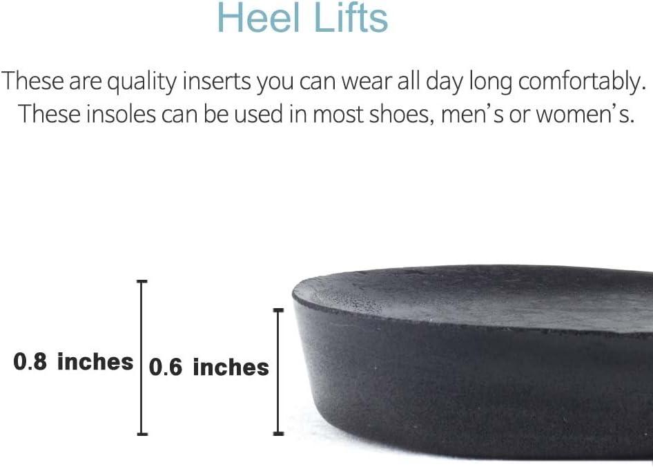 5/8 inch (15mm) Leg Length Discrepancy Lifts Insoles (2 Large Lefts)