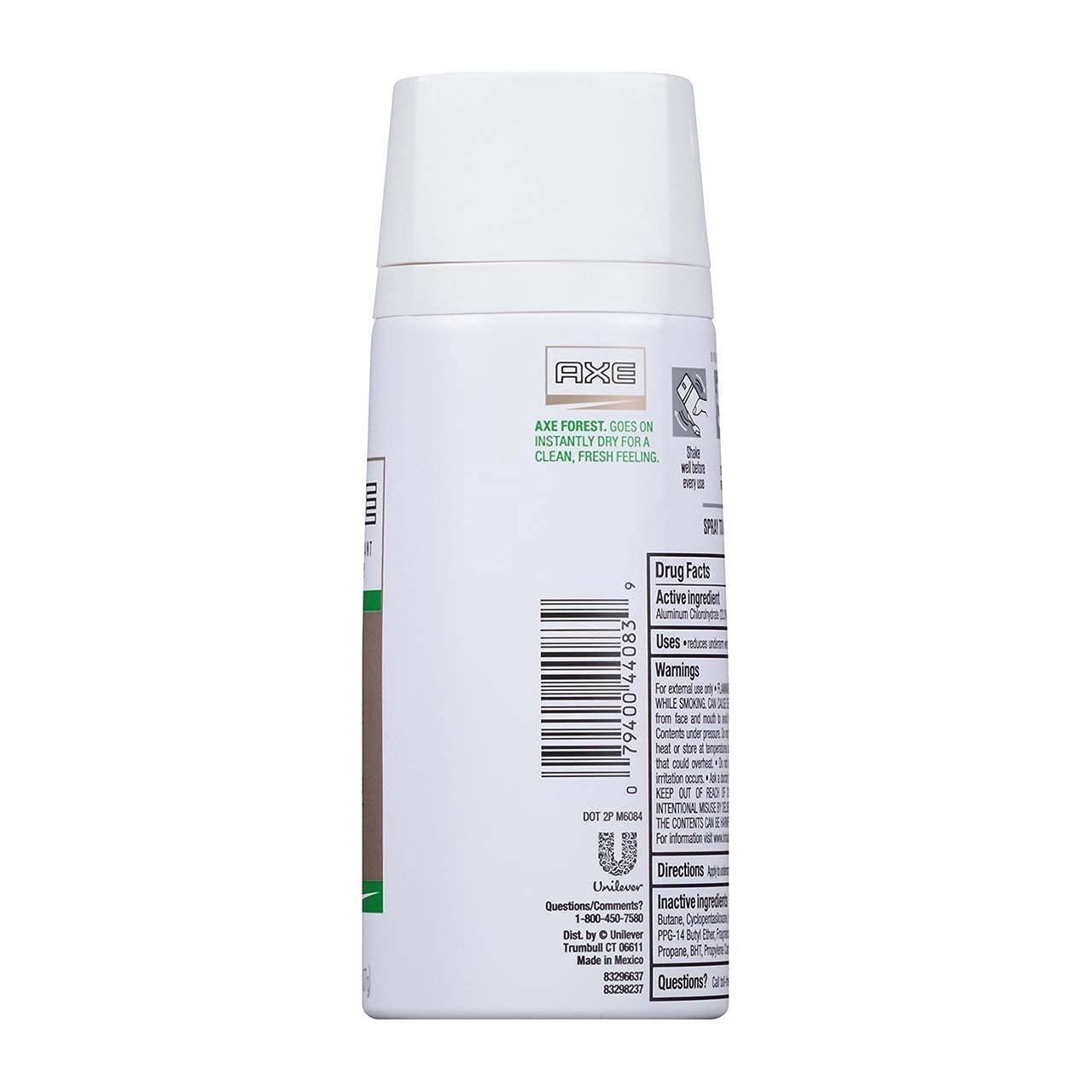 AXE Dry Spray Antiperspirant Deodorant - Signature Forest 3.8 oz | Buy ...