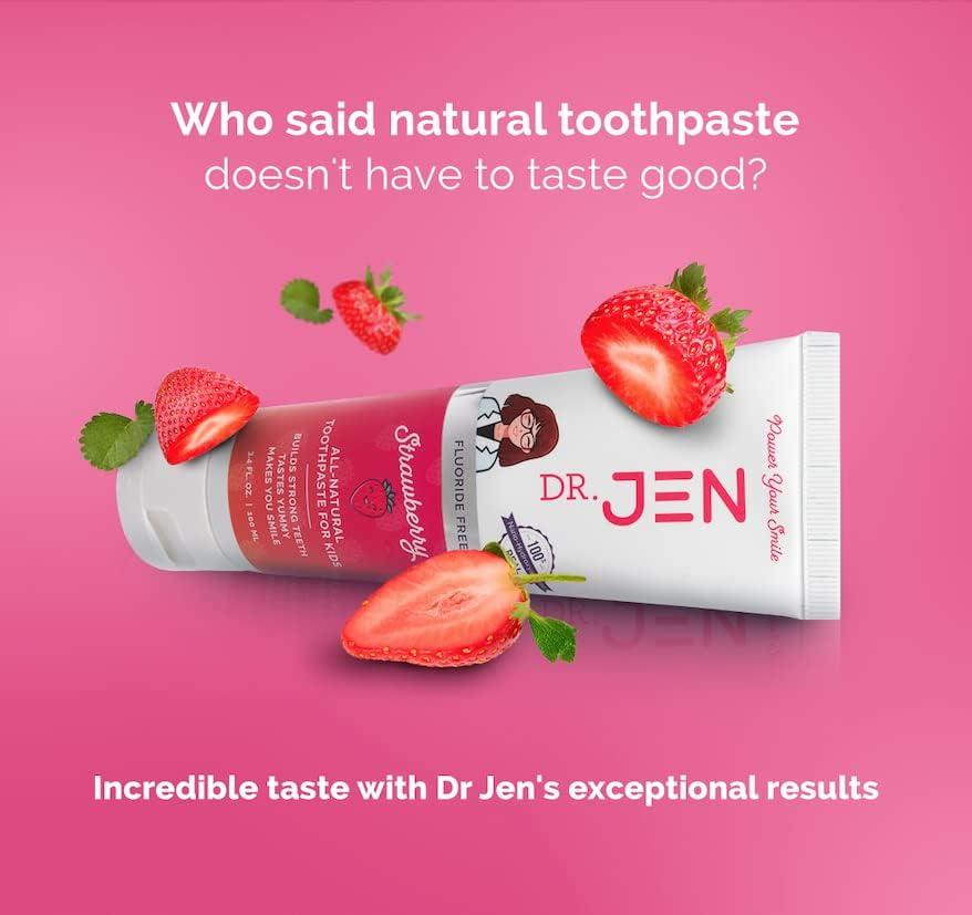 Dr. Jen Fluoride-Free Children's Remineralizing Toothpaste - Safe-to ...