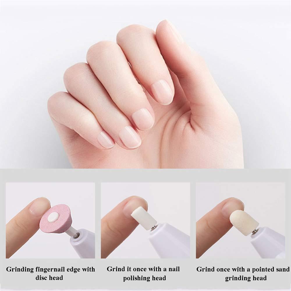 Portable Mini Nail Drill - Acrylic Gel Remover & Nail Polishing Machine ...