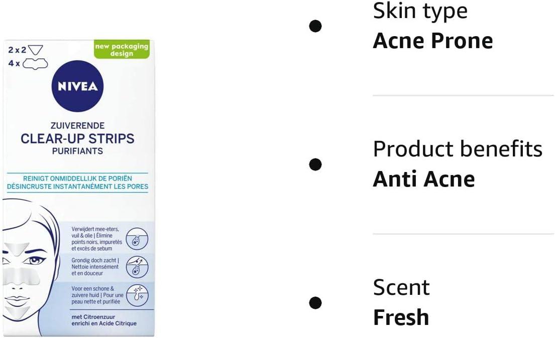 Nivea Clear Up Strips 50g - Deep Cleansing Pore Strips for Clear Skin | Buy Now with Express ...