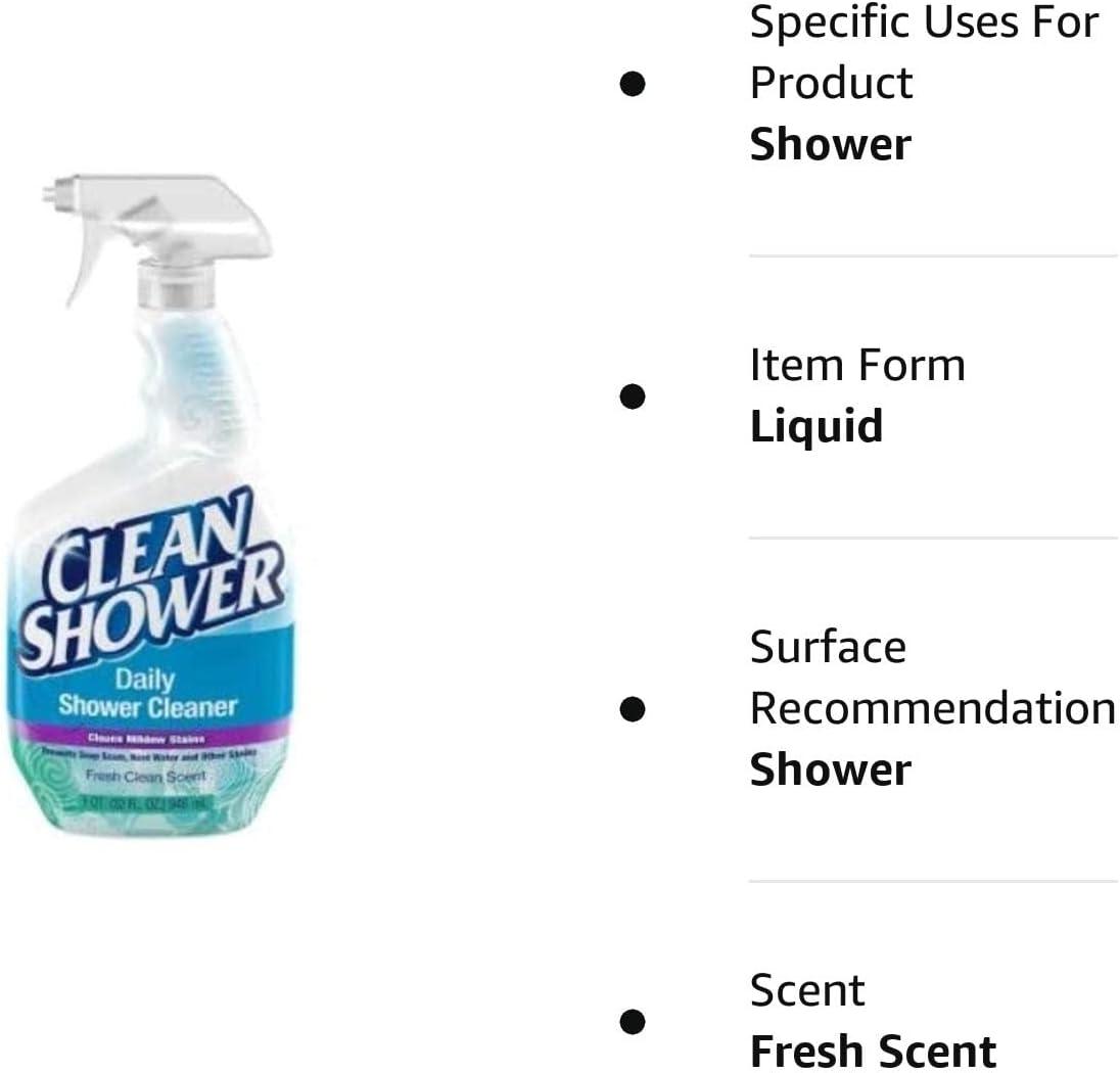 2 Pack Scrub Free Clean & Daily Shower Cleaner 32 fl oz - 64 fl oz ...