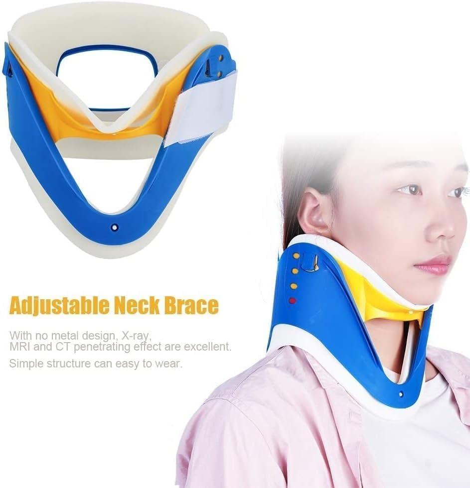 Buy SSSDLZEQ Adjustable Neck Brace for Cervical Traction Soft Polymer ...
