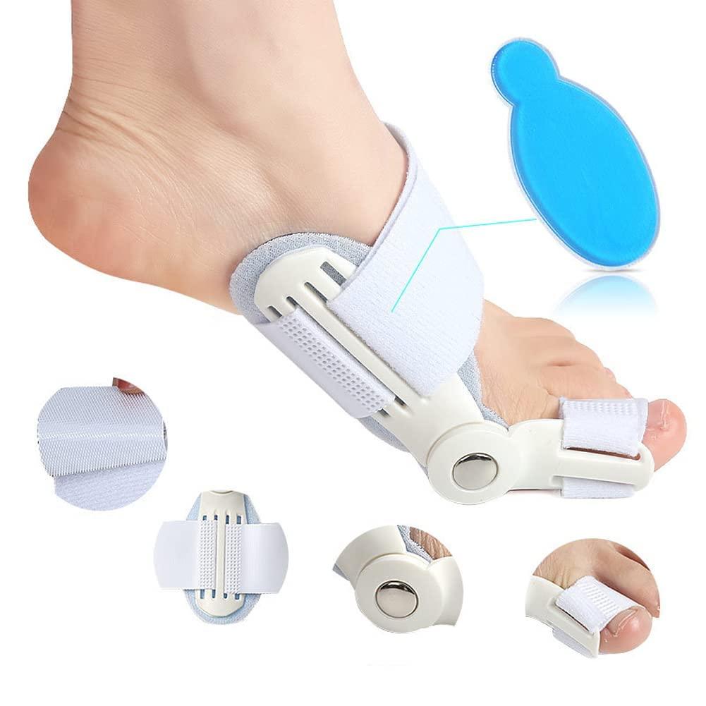 Hiseeyo Upgraded Bunion Corrector for Women - Big Toe Hallux Valgus ...