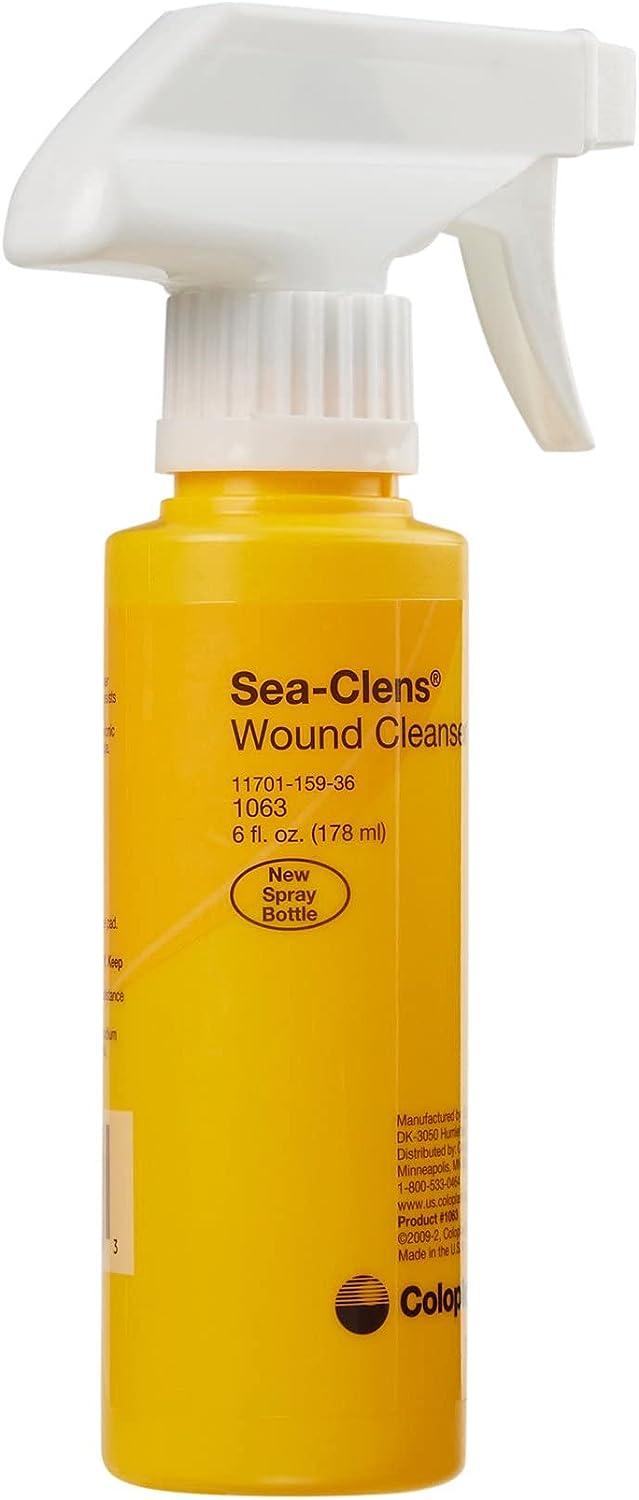 Coloplast Sea-Clens Wound Cleanser 6oz - Gentle and Effective Cleaning ...