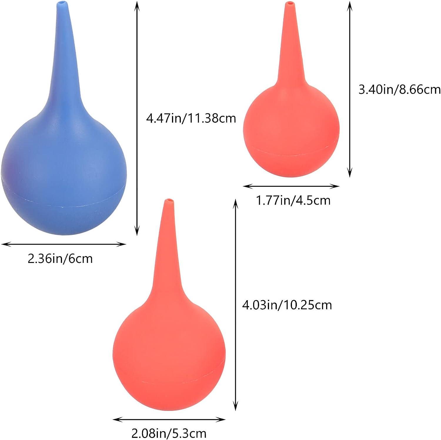 VANZACK 4pcs Ear Cleaning Bulb - Assorted Ear Squeeze Bulb for Gentle ...