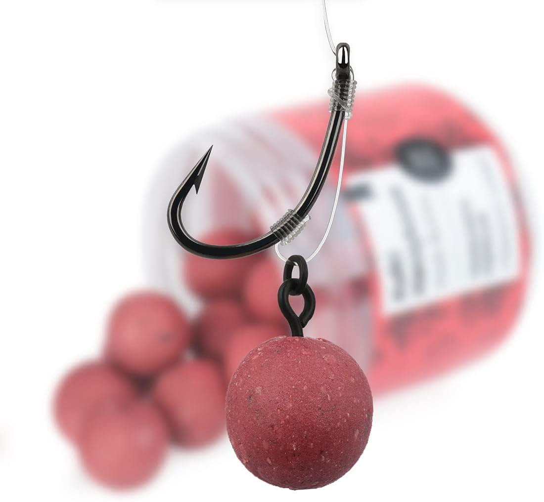 Carp Target Hook Balls - Durable Strawberry Fishing Bait for Carp & Amur | 48h Effectiveness ...