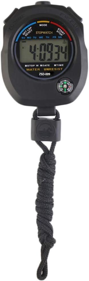 12 Pack Multi-Function Digital Stopwatch Timer with Large Display ...