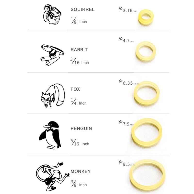 Superdental Orthodontic Elastic O-Rings 3.5oz Heavy Rubber Bands for ...