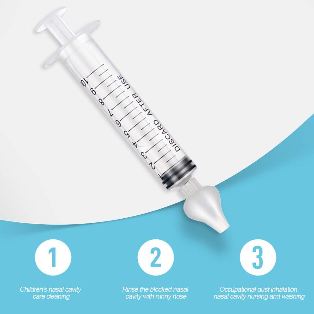 Syringe Nasal Irrigator for Babies - Portable Infant Nose Cleaner ...