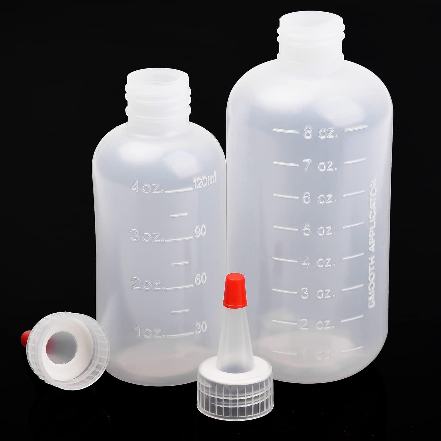 AOVNA 2 Packs Applicator Bottle with Tip Squeeze Plastic Applicator ...