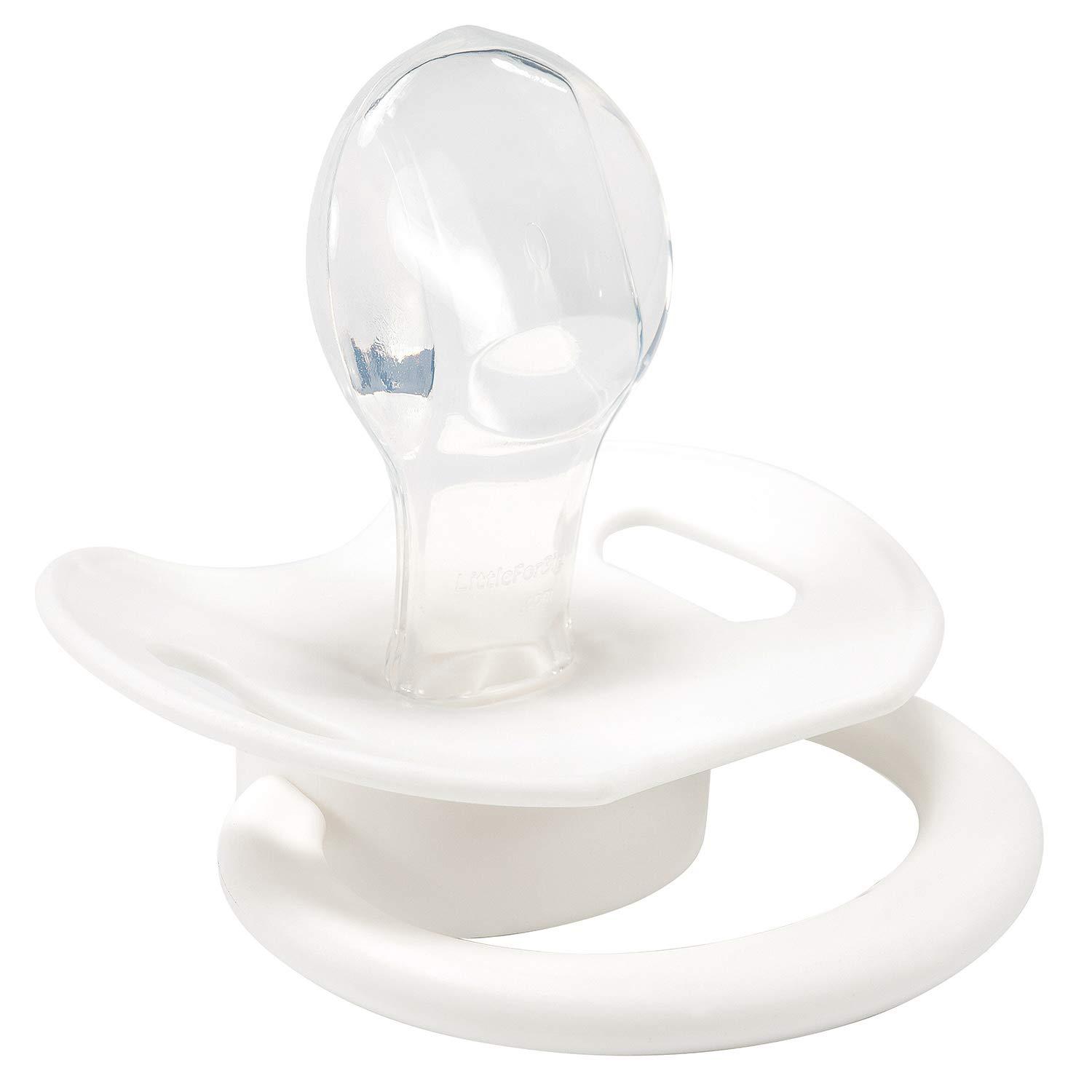 LittleForBig Bigshield Gen-II Large Pacifier 3 Pack - Black White Green ...