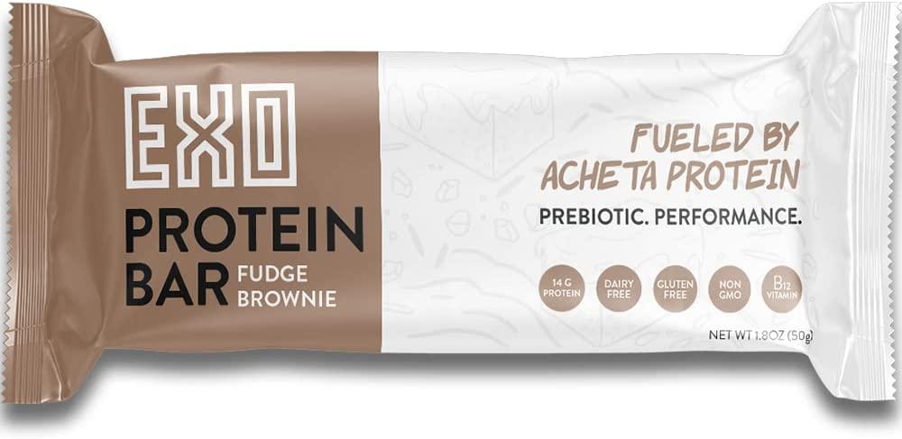 EXO Prebiotic Protein Bars Variety Pack 12 Count | 14g Protein B12 Gut ...