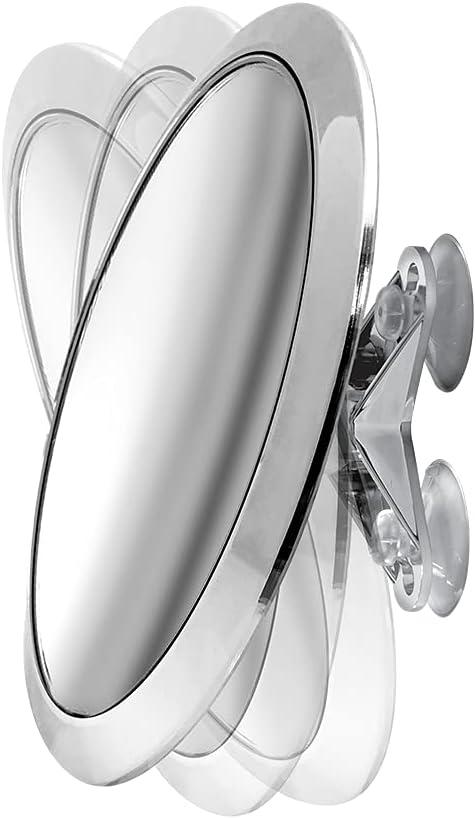 Britta Large 8 Suction Mount Mirror - 5X Magnifying Vanity Makeup ...