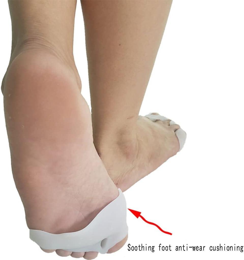 DEAVER Forefoot Pad Toe Splitter - Small Gel Toe Separators for ...