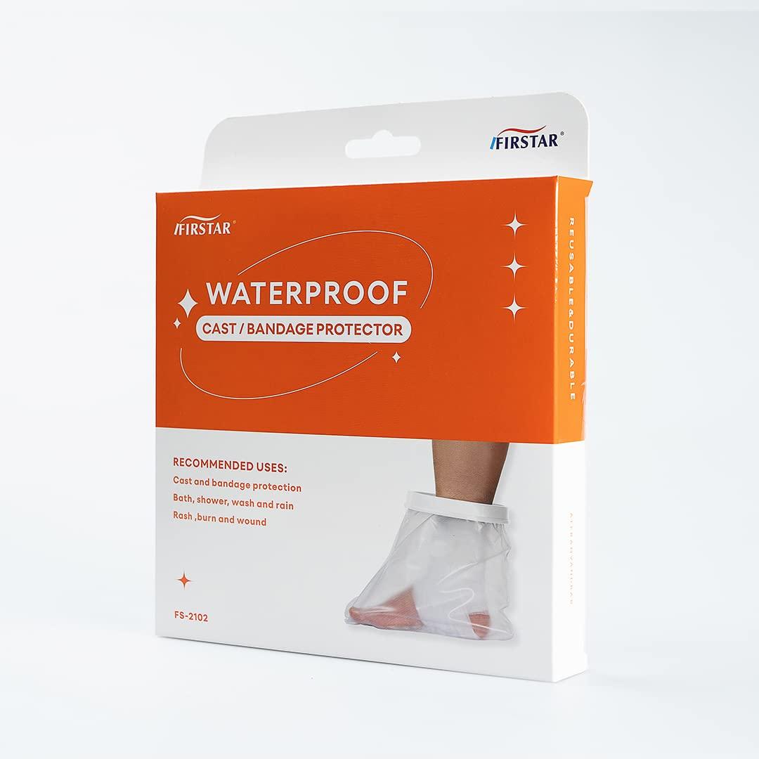 Firstar Waterproof Foot Protector for Casts Bandages & Wounds - Shower ...