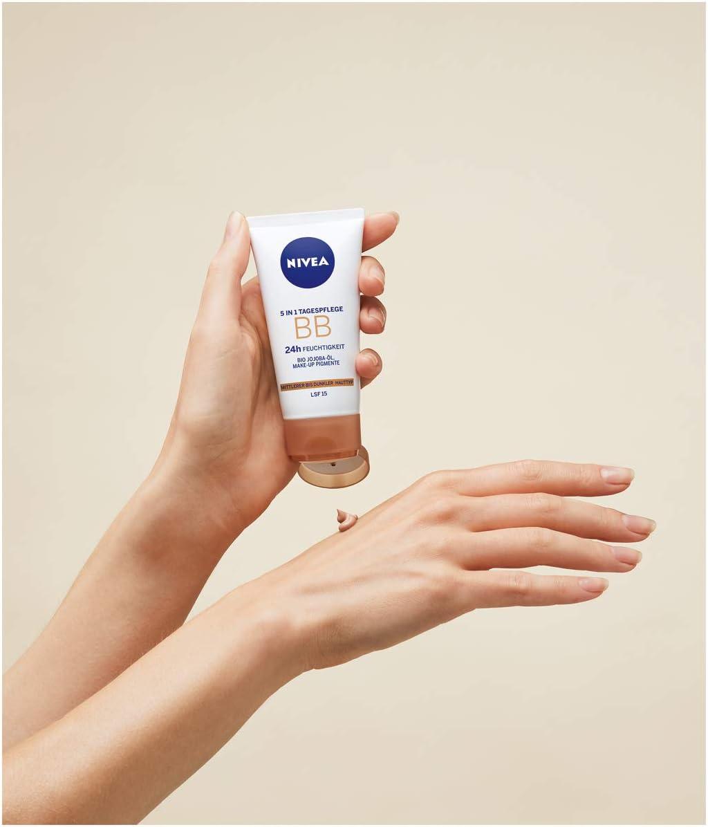 NIVEA BB 5-in-1 Day Cream with SPF 15 | 24-Hour Moisture | Buy Online ...