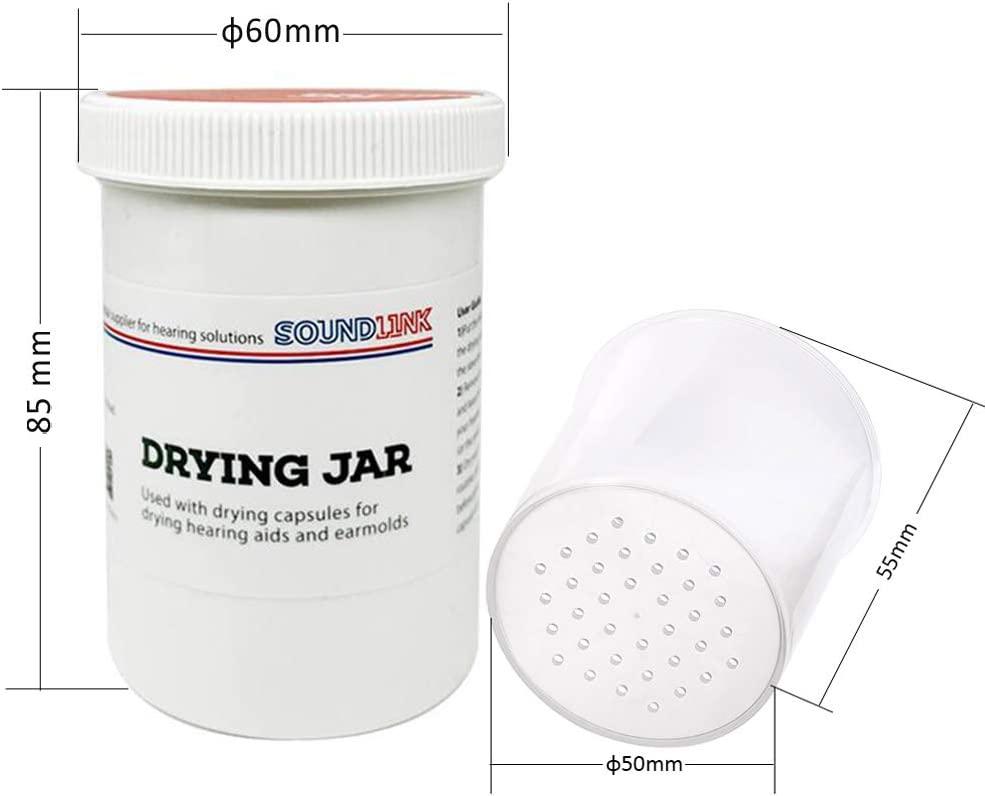 Hearing Aid Drying Kit with Dehumidifier - Includes 2 Drying Capsules ...