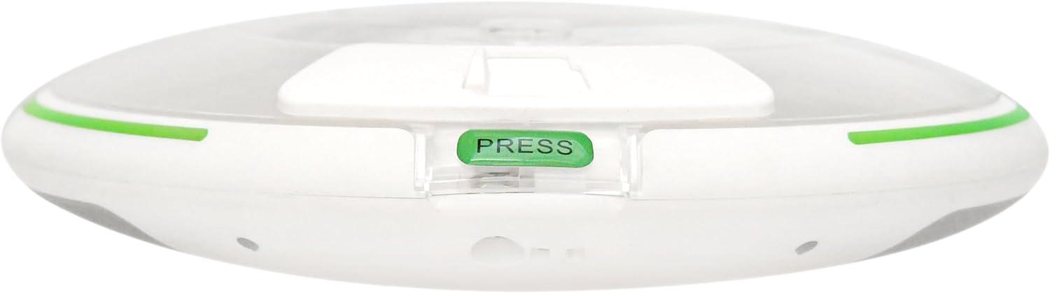 EZILIFE Automatic Pill Dispenser with Flashing Light Sound Alarm and ...