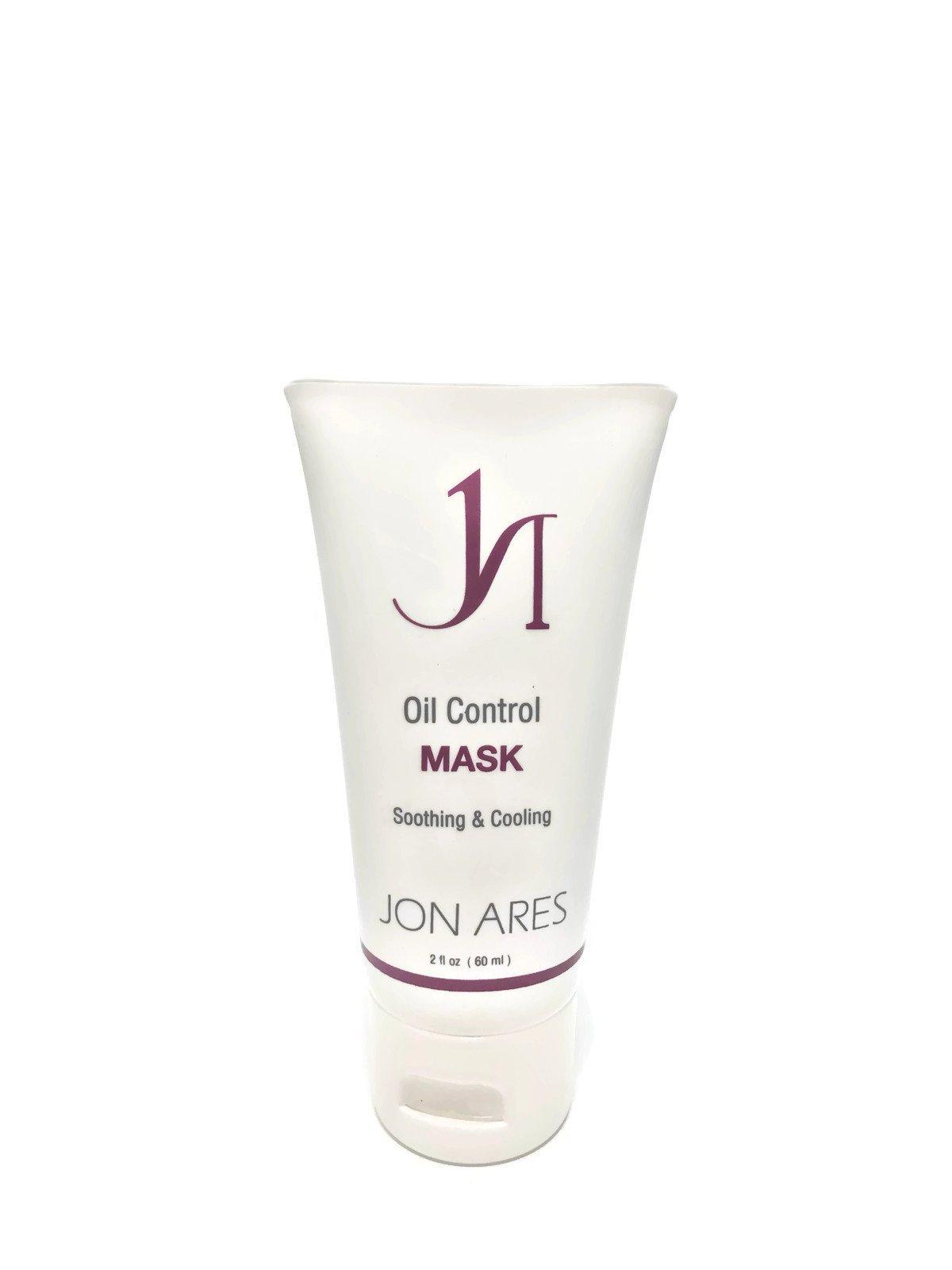 Natural Oil Control Mask | Soothing & Cooling Acne Treatment | 2 FL Oz ...