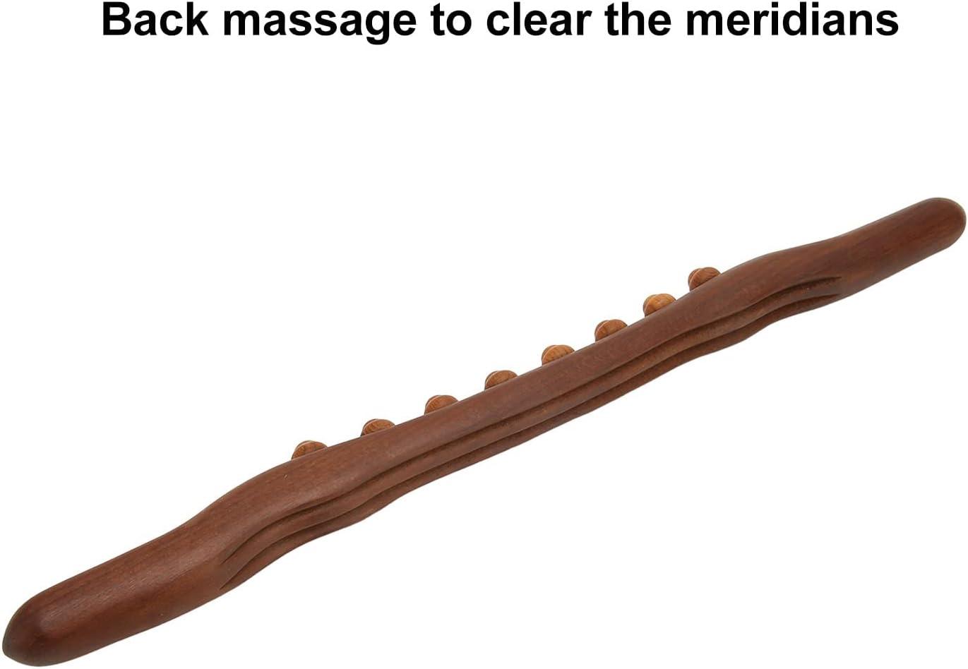 Massage Gua Sha Stick Tool - Wooden Scraping Stick for Muscle ...
