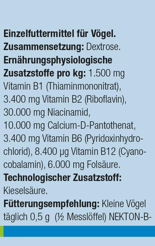 NEKTON-B-Complex | Premium Vitamin B Complex for All Bird Species ...