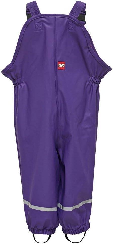 LEGO Girls Rain Trouser 4 Years - Dark Purple - Waterproof Kids Rain ...