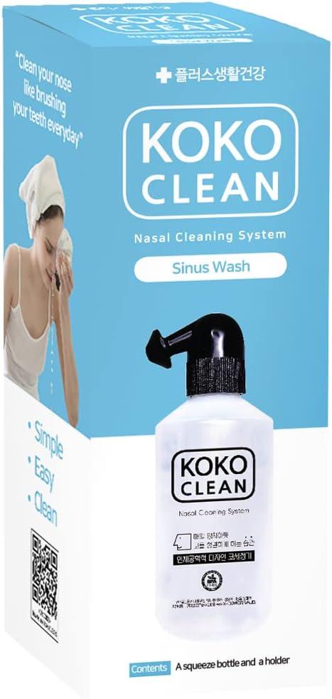 KoKo Clean Nasal Wash 240ml - Allergic Nasal Irrigation and Sinus Rinse ...