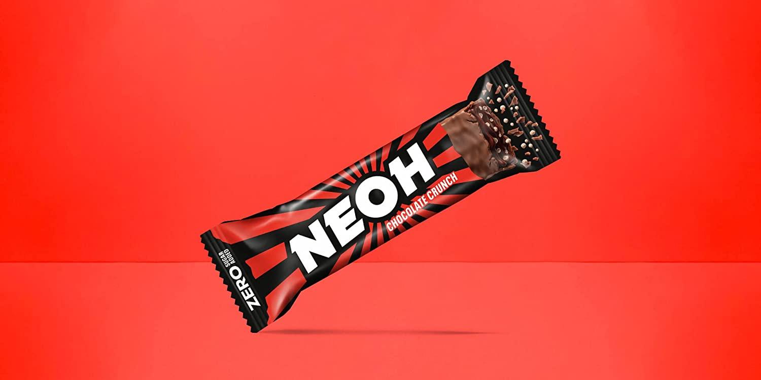 NEOH Low Carb Protein Candy Bar - Chocolate Crunch 12-Pack | Low ...